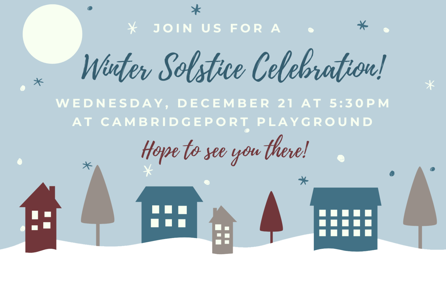 Winter Solstice - Cambridgeport PTO